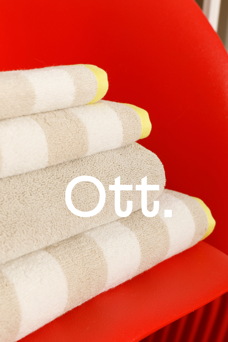 Ott. - 100% Organic Cotton Terry Towel